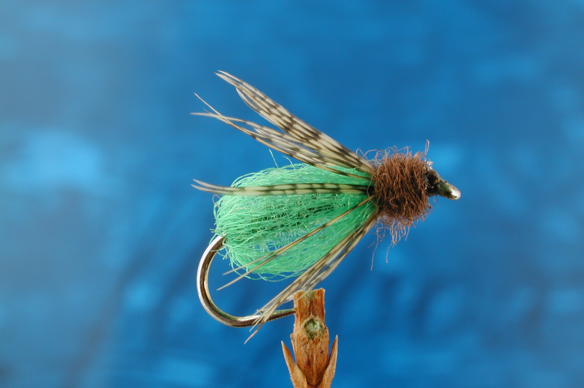 Green Deep Sparkle Pupa Fly - Fishing Flies with Fish4Flies Worldwide